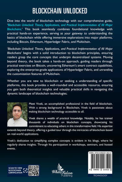 Blockchain Unlocked - Theory, Applications and Practical Implementatio – WFP Store