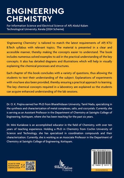 Engineering Chemistry - For Information Science and Electrical Science – WFP Store