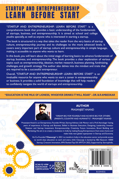 Startup and Entrepreneurship - Learn Before Start – WFP Store