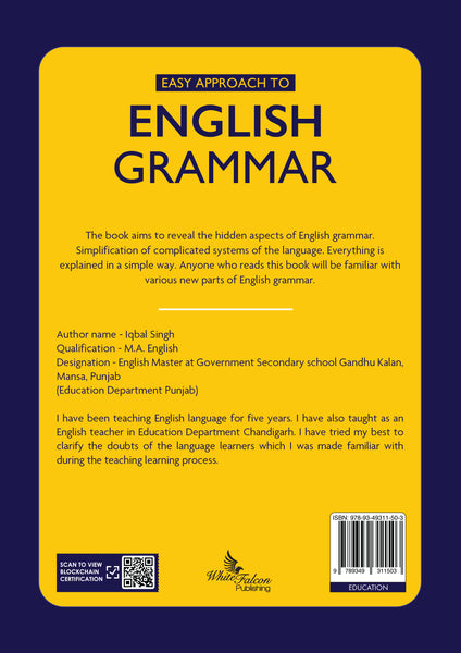 Easy Approach to English Grammar - English Grammar in a Simple Way ...