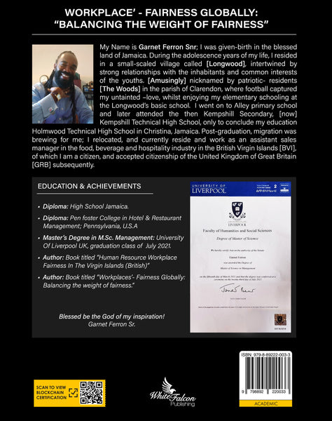 Workplaces’-Fairness Globally: “Balancing the Weight of Fairness” - Wh ...